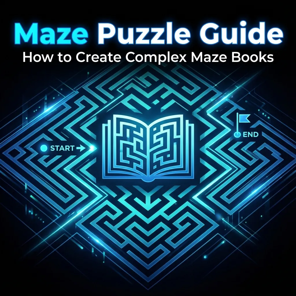 How to Create Maze Puzzle Books for Amazon KDP: Complete 2026 Guide ...